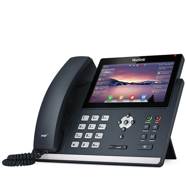 Yealink T48U Phone (SIP-T48U) with POE | Headset Store